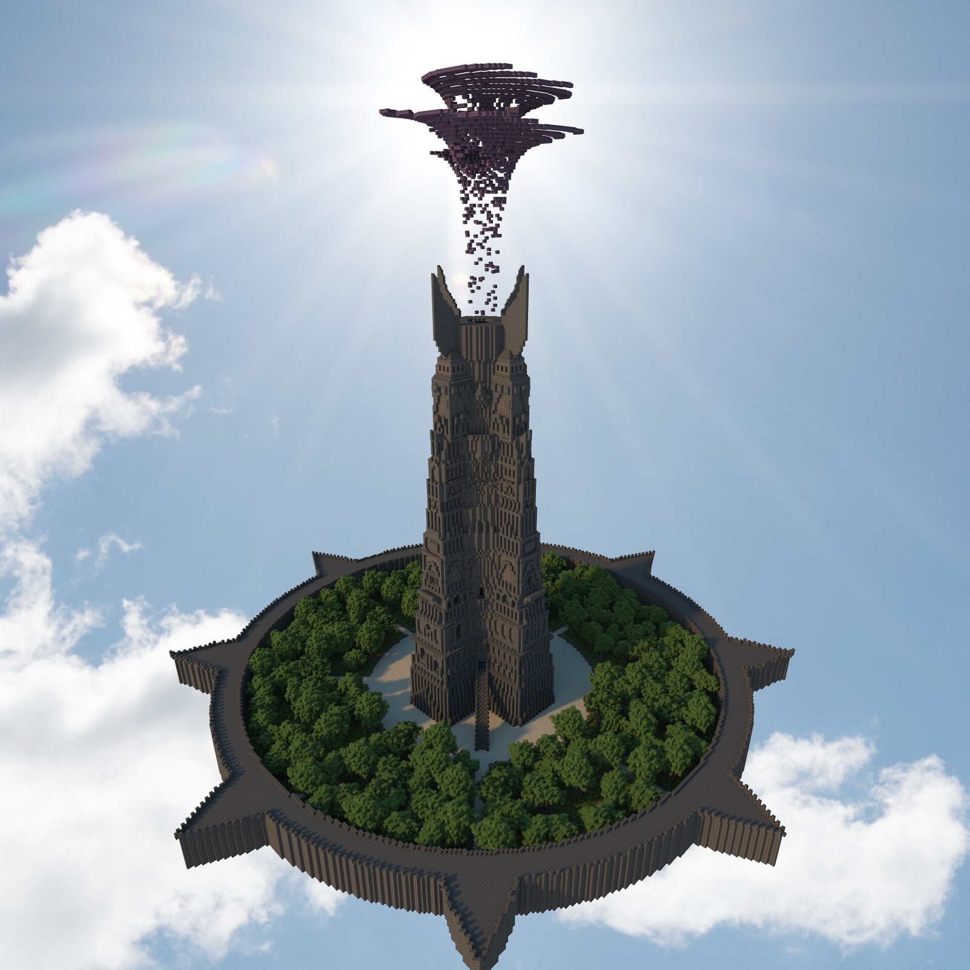 Isengard | The Fortress of Saruman the Wise Minecraft Map