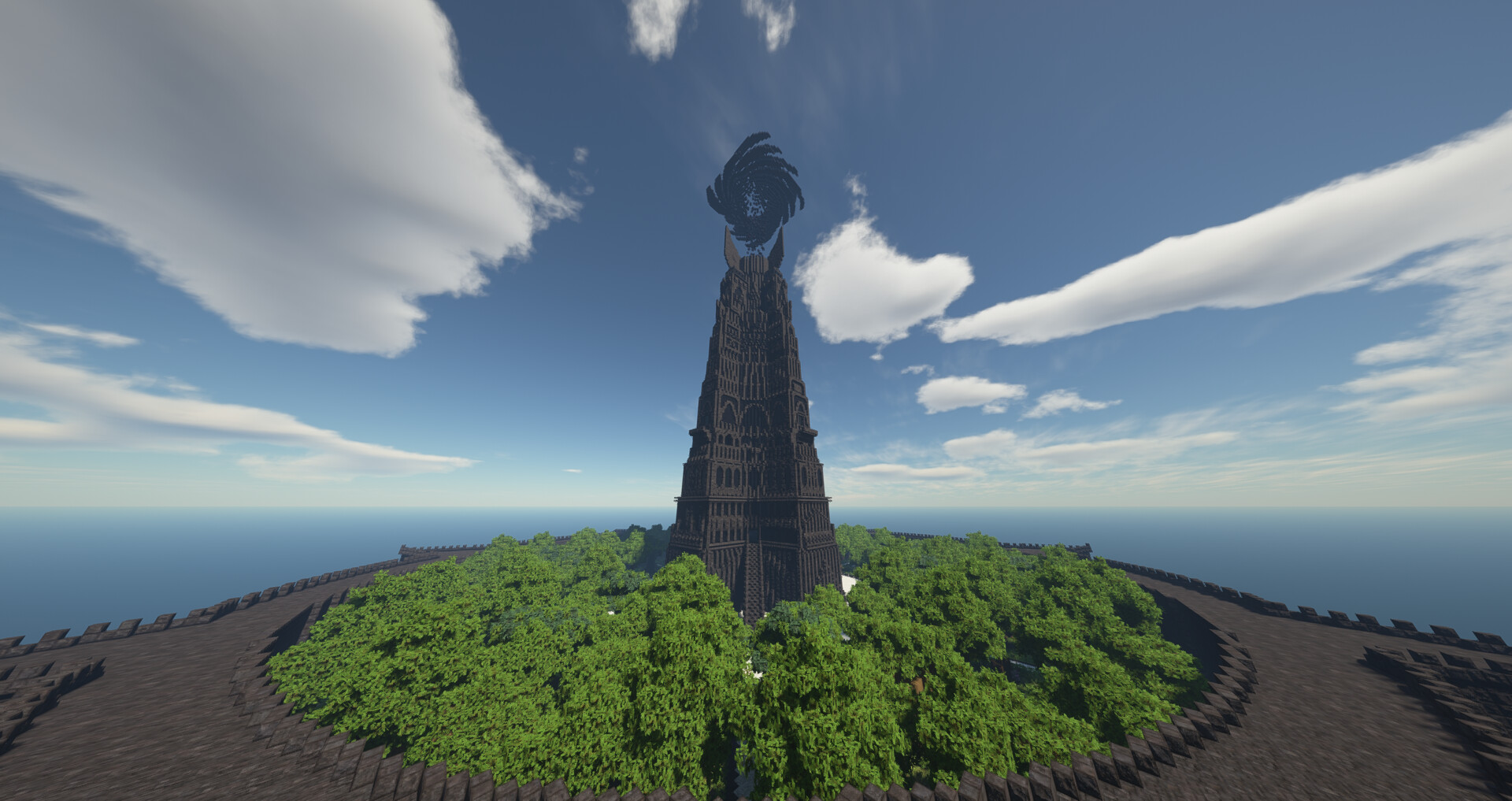 Isengard | The Fortress of Saruman the Wise Minecraft Map