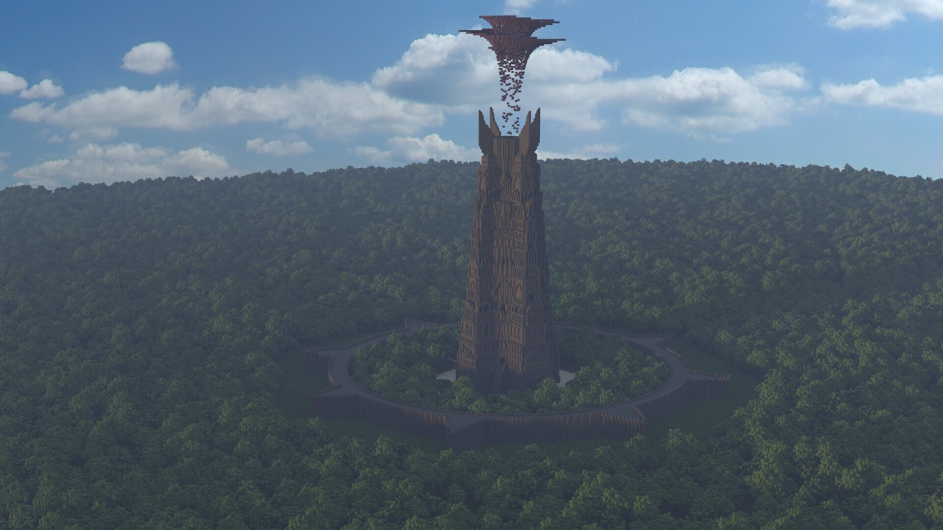 Isengard | The Fortress of Saruman the Wise Minecraft Map