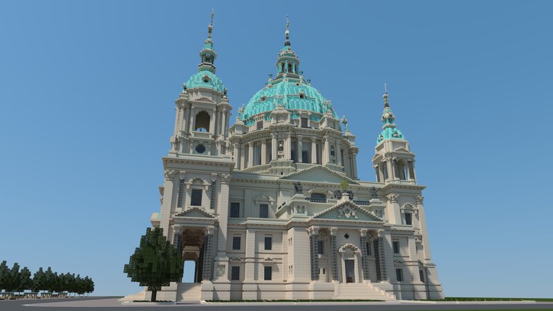 Berlin cathedral Minecraft Map