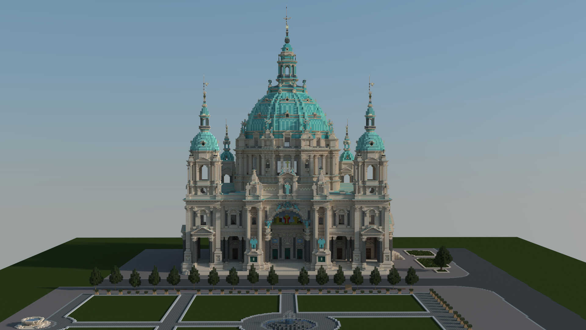 Berlin cathedral Minecraft Map