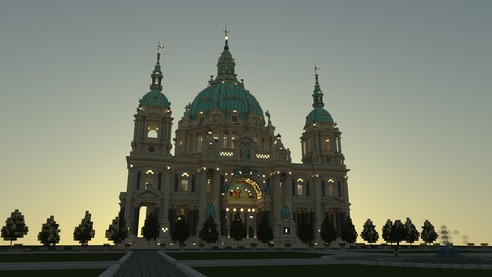 Berlin cathedral Minecraft Map