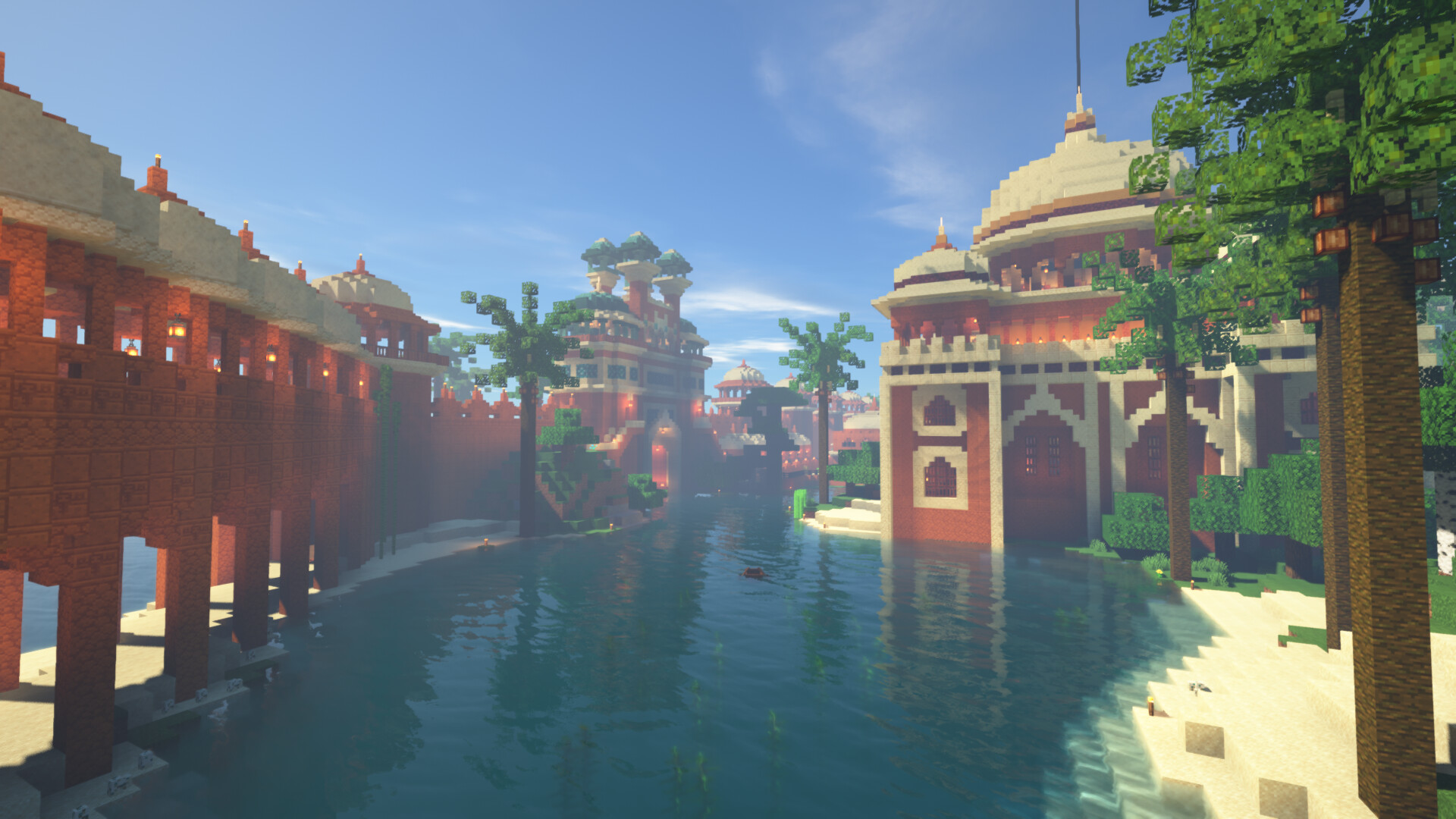 Mughal Style City Minecraft Map