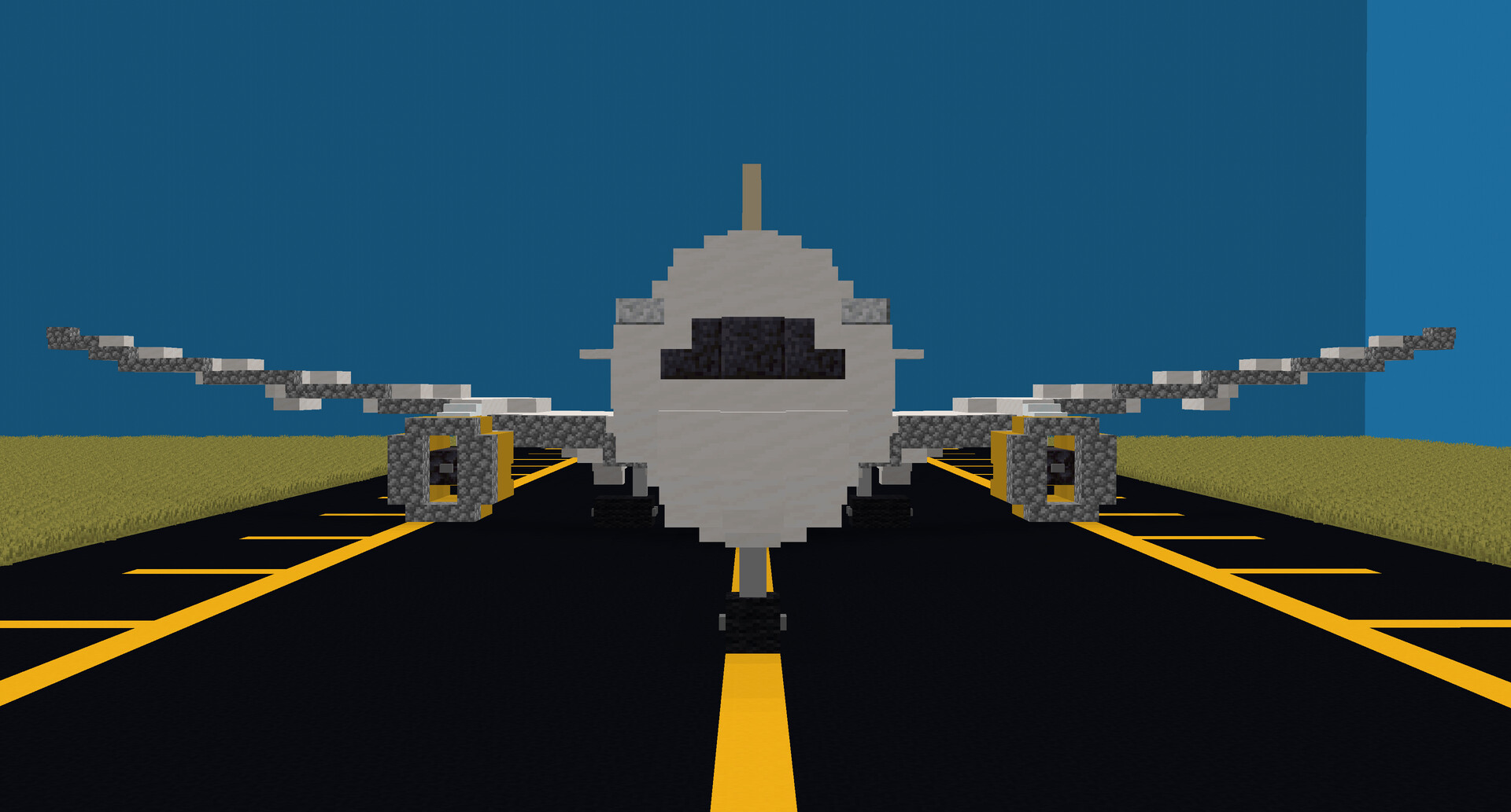 Gulf Air Boeing 787-9 Dreamliner [1:1] Minecraft Map