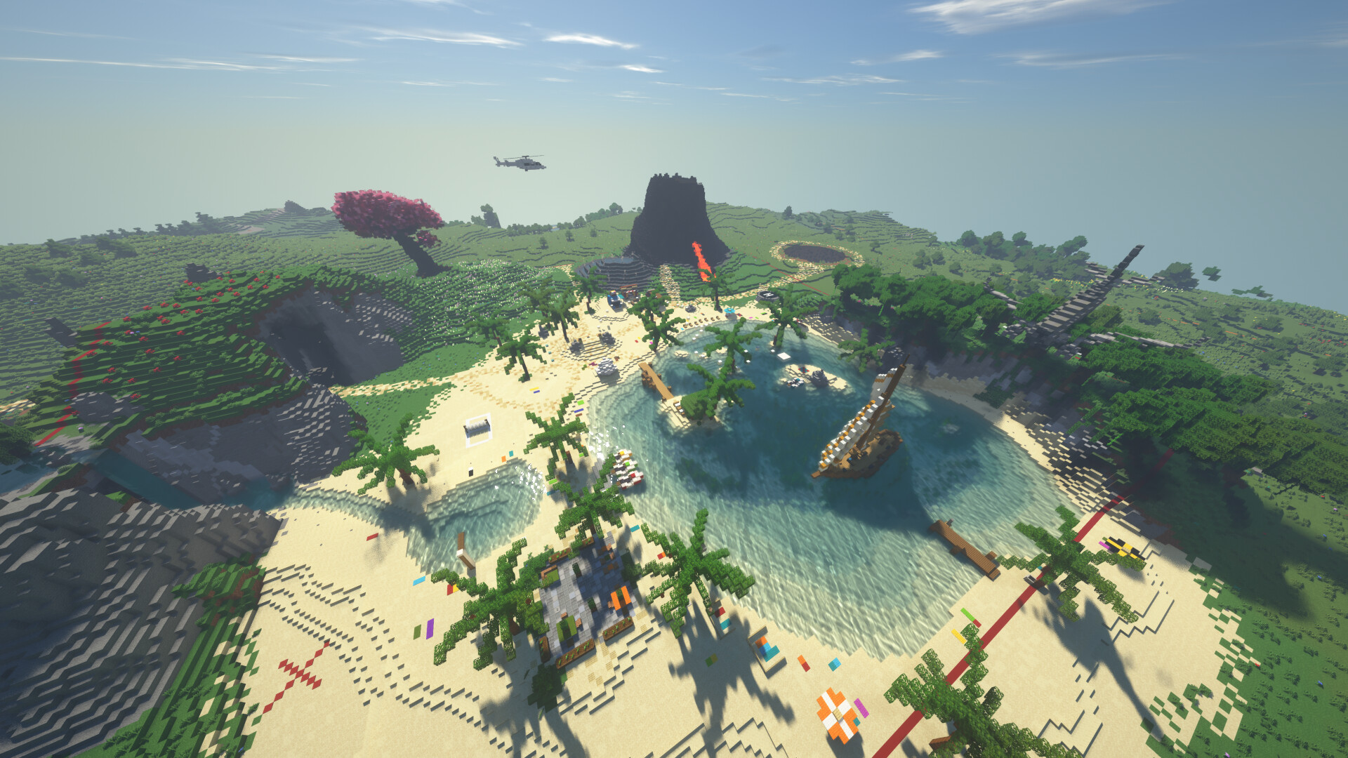 Exotic Beach Minecraft Map