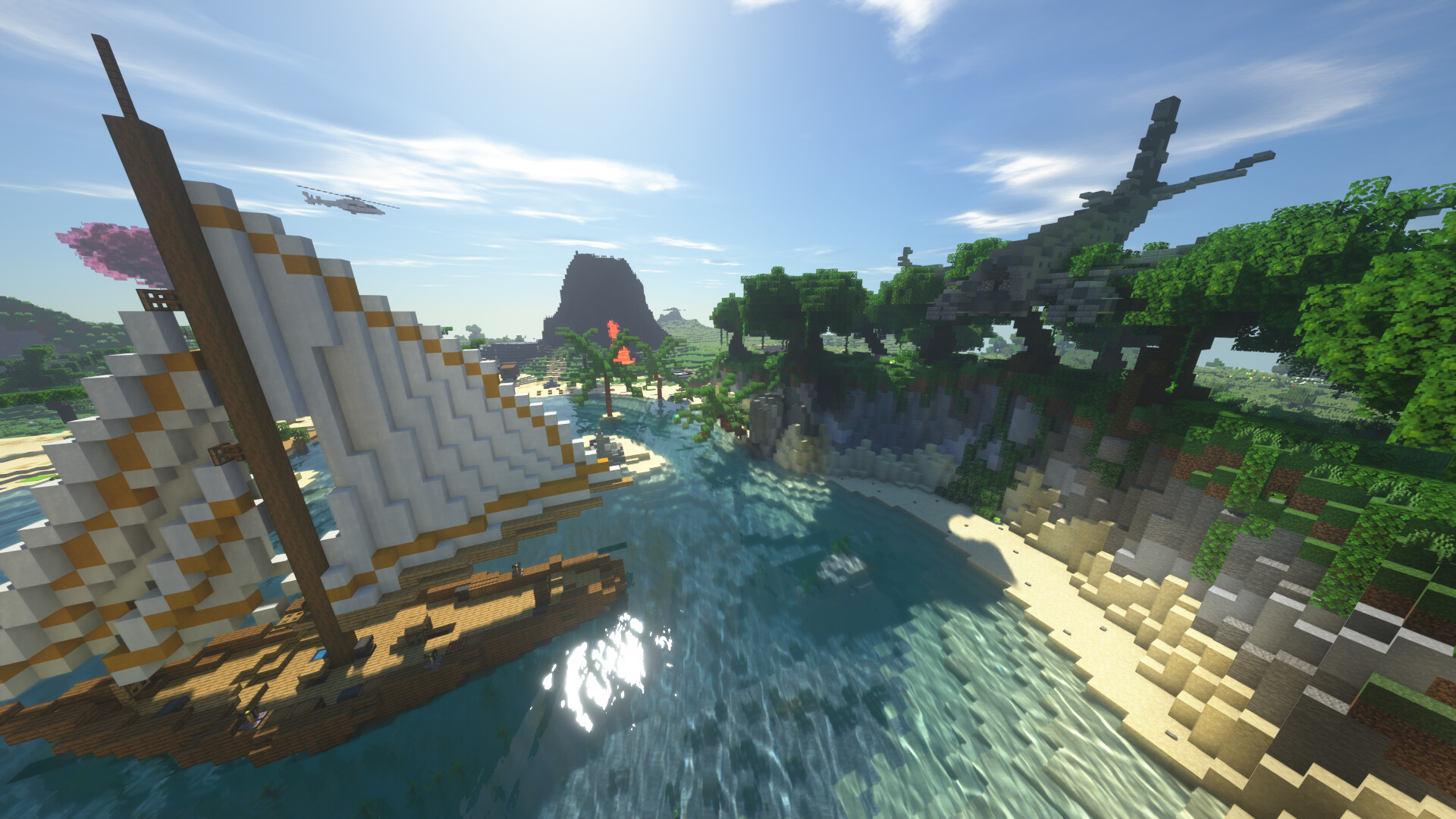 Exotic Beach Minecraft Map