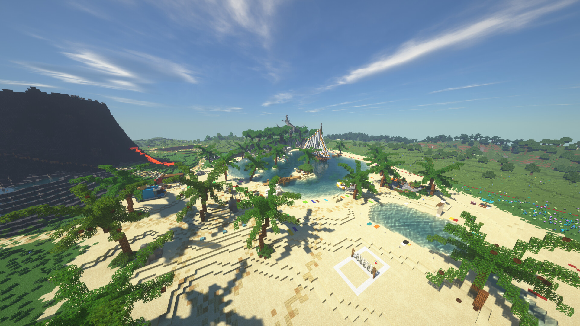 Exotic Beach Minecraft Map