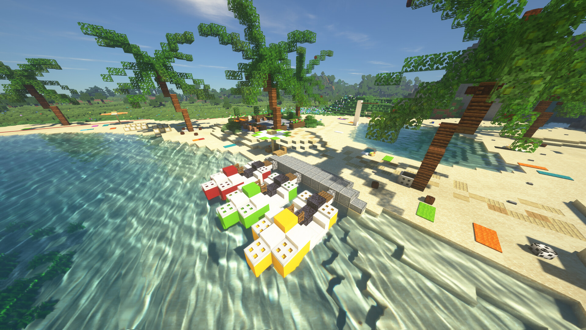 Exotic Beach Minecraft Map