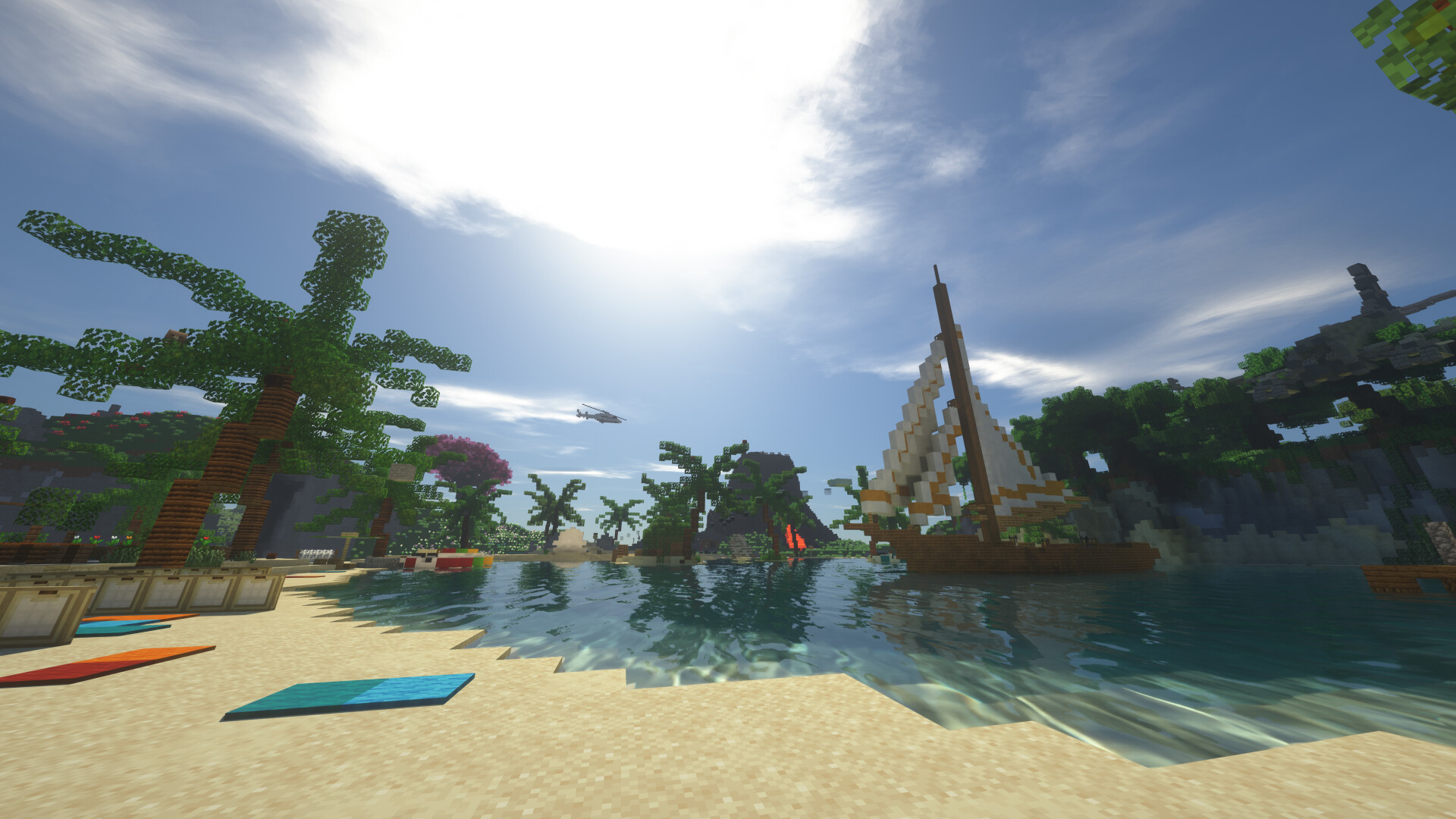 Exotic Beach Minecraft Map