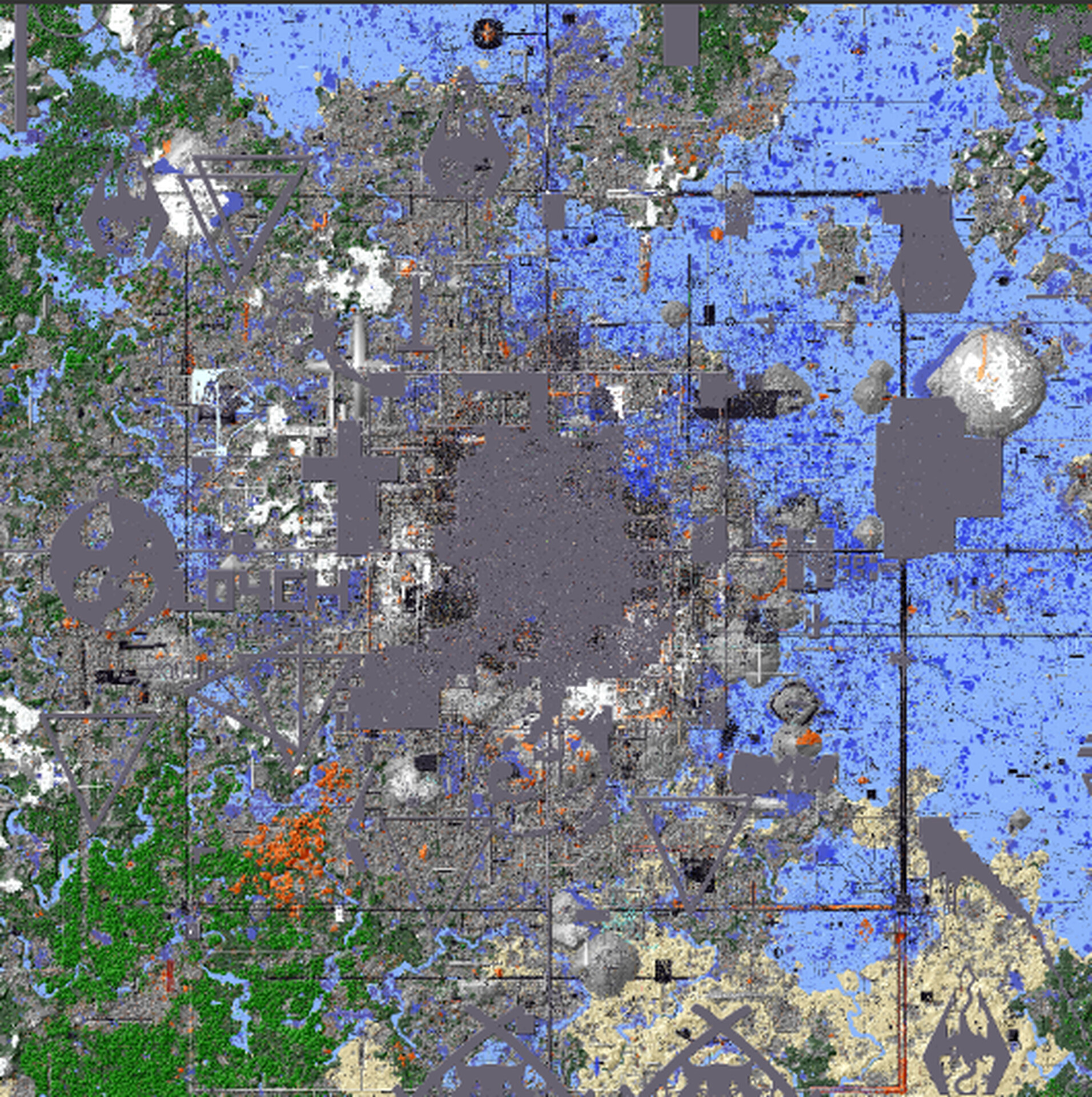 5b5t Spawn World Download - 1,5k 1,5k -10/06/2021 Minecraft Map