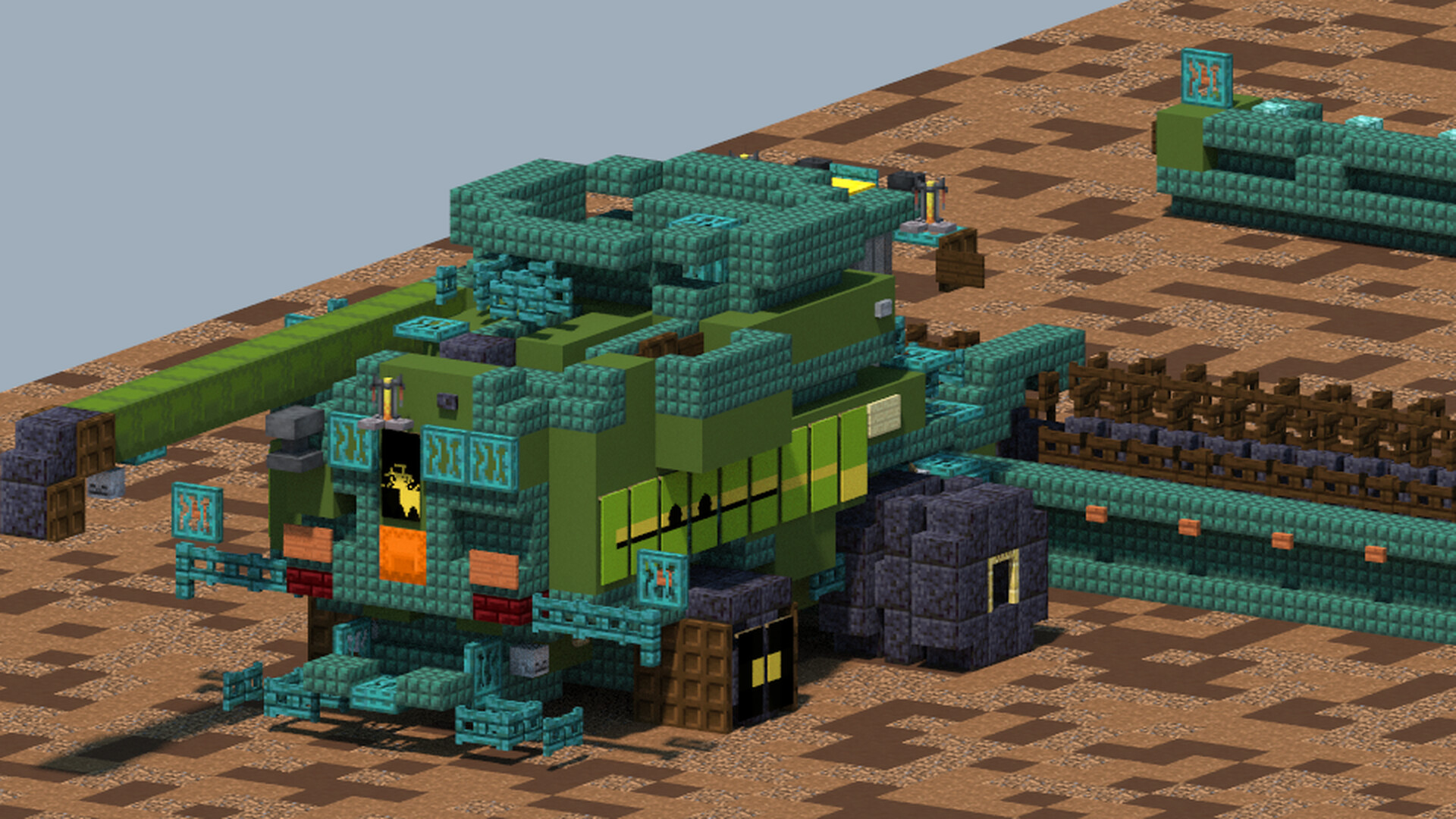 John Deere S680. Combine Harvester [With Download] Minecraft Map