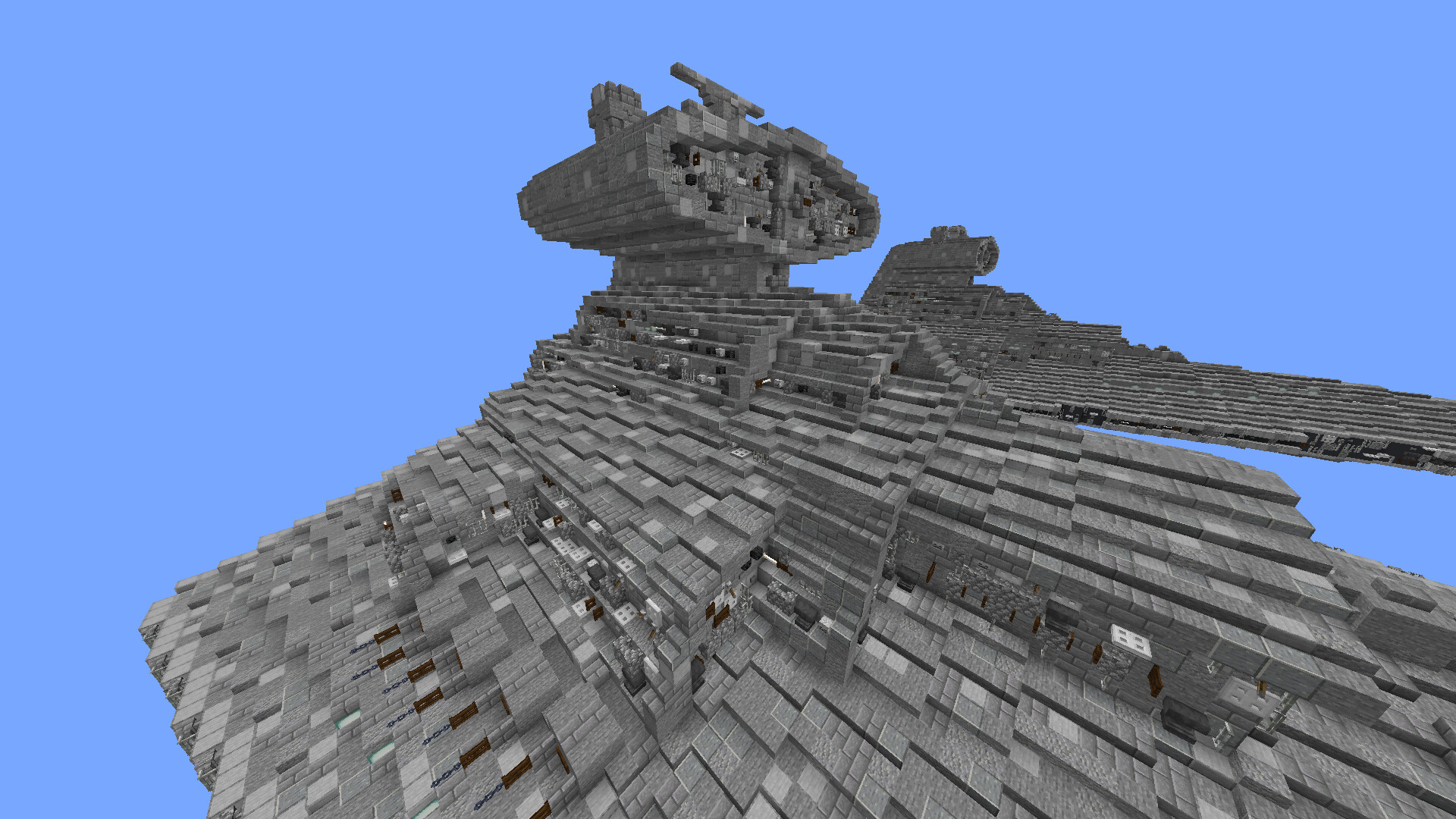 Star Wars Imperial class Star Destroyer 1 and 2 Minecraft Map