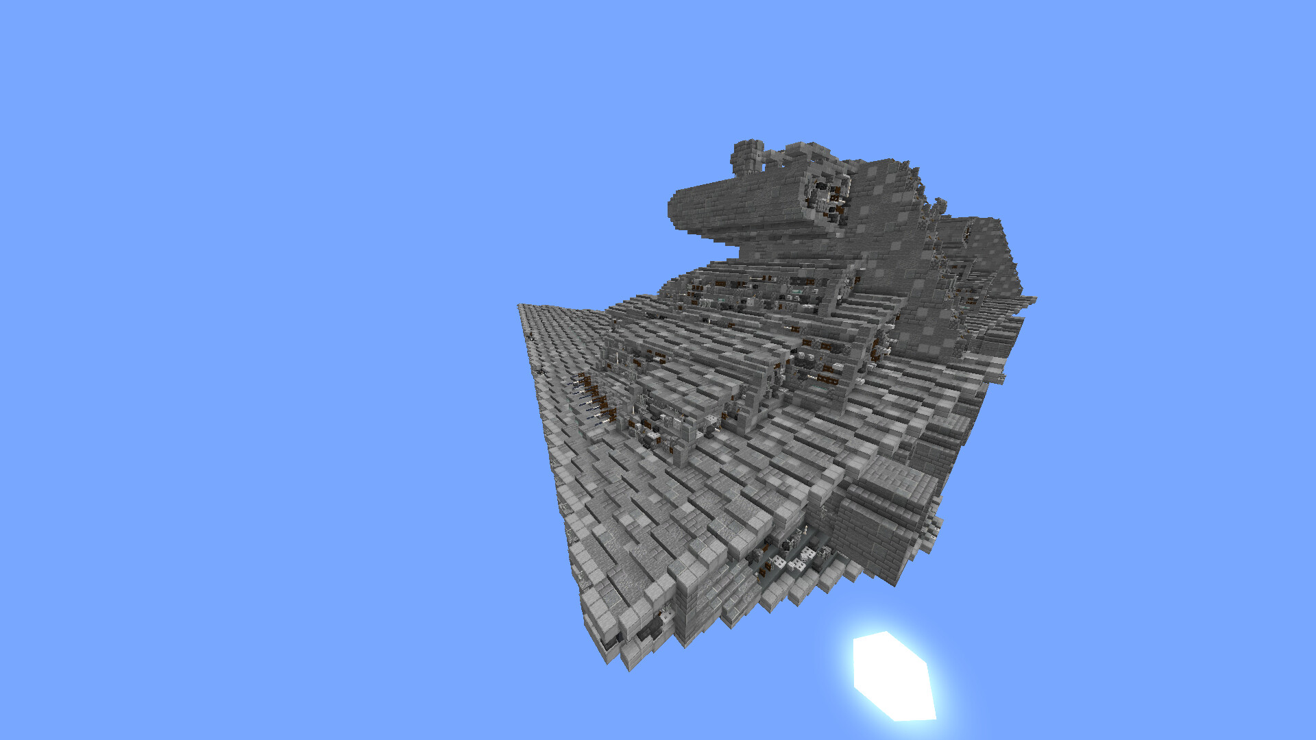 Star Wars Imperial class Star Destroyer 1 and 2 Minecraft Map