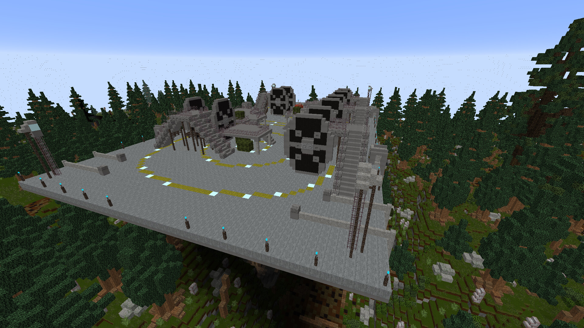 Imperial Endor (Star Wars planet) Minecraft Map