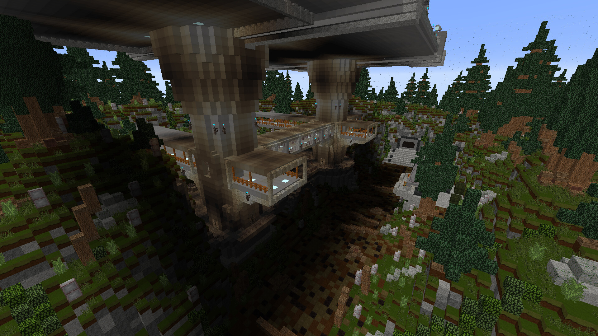 Imperial Endor (Star Wars planet) Minecraft Map