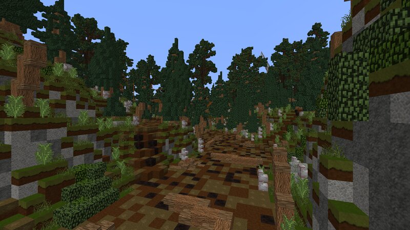 Imperial Endor (Star Wars planet) Minecraft Map