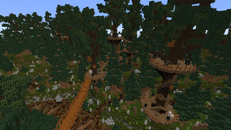 Imperial Endor (Star Wars planet) Minecraft Map