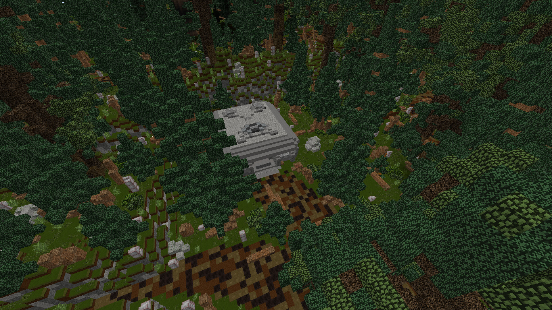 Imperial Endor (Star Wars planet) Minecraft Map