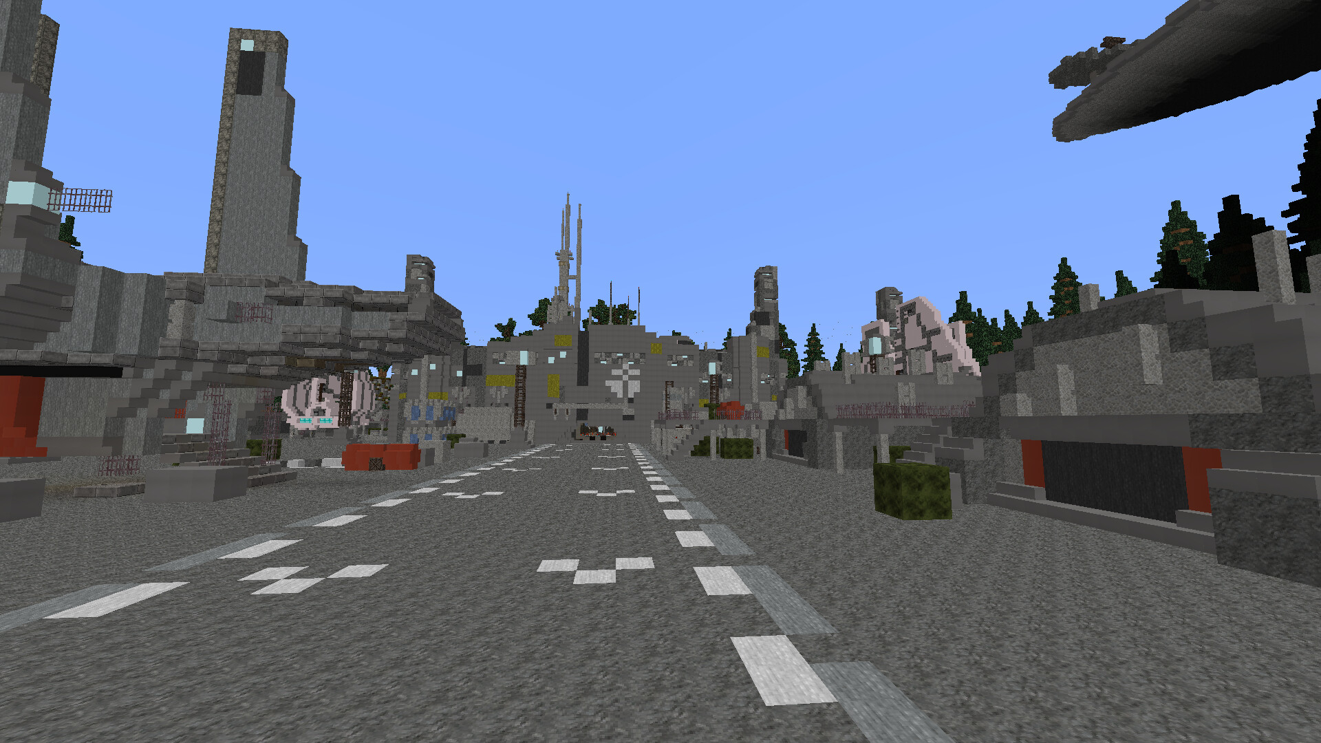 Imperial Endor (Star Wars planet) Minecraft Map