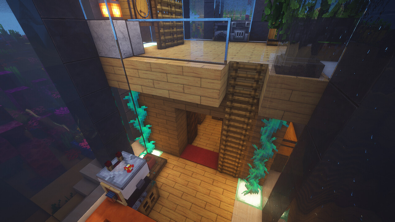 Underwater House Minecraft Map