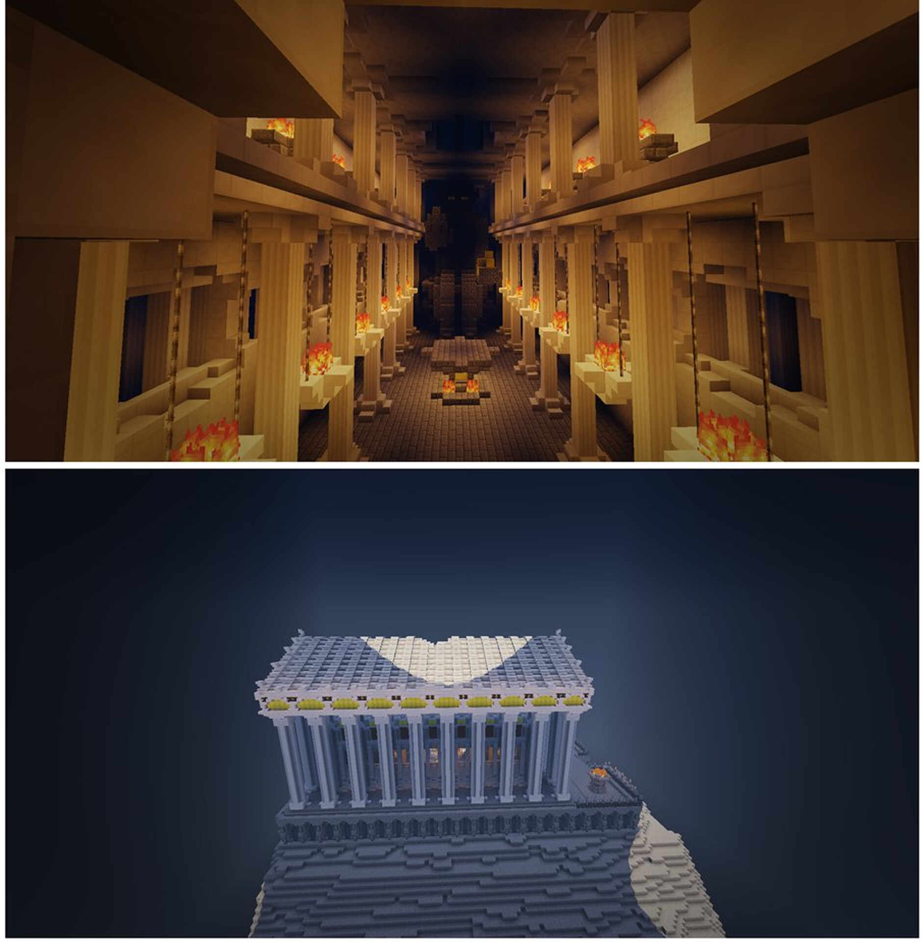 Greek Temple of Asklepios Minecraft Map