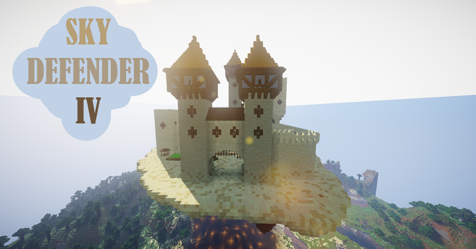 SKY DEFENDER IV | SAND CASTLE | PvP Strategy game [1.8-1.17] Minecraft Map