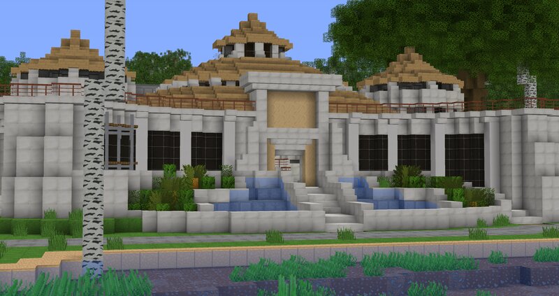 Jurassic Park 1993 Minecraft Map
