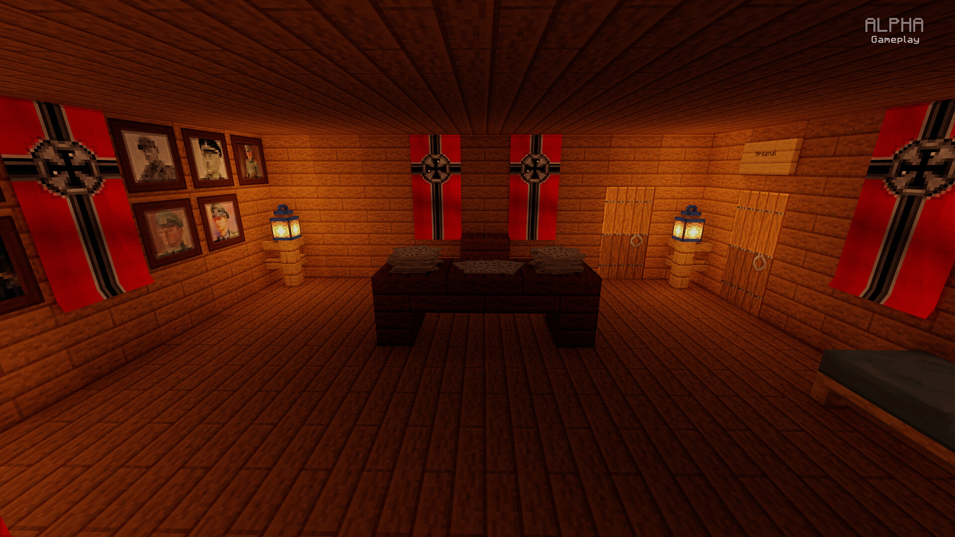 Trench wars, Germany vs USSR Minecraft Map