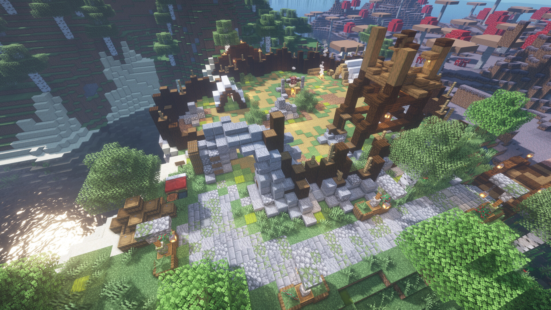 Decked Out from Hermitcraft Minecraft Map