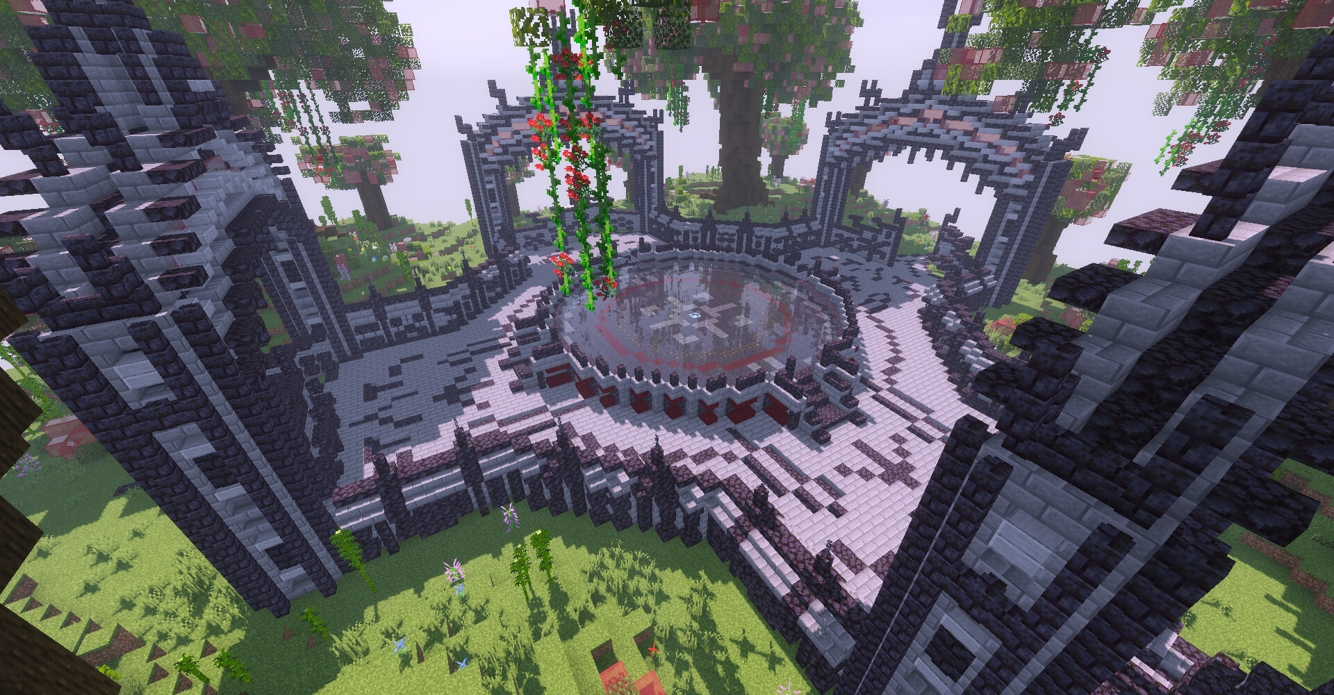 Dark Fantasy HCS Hub Minecraft Map