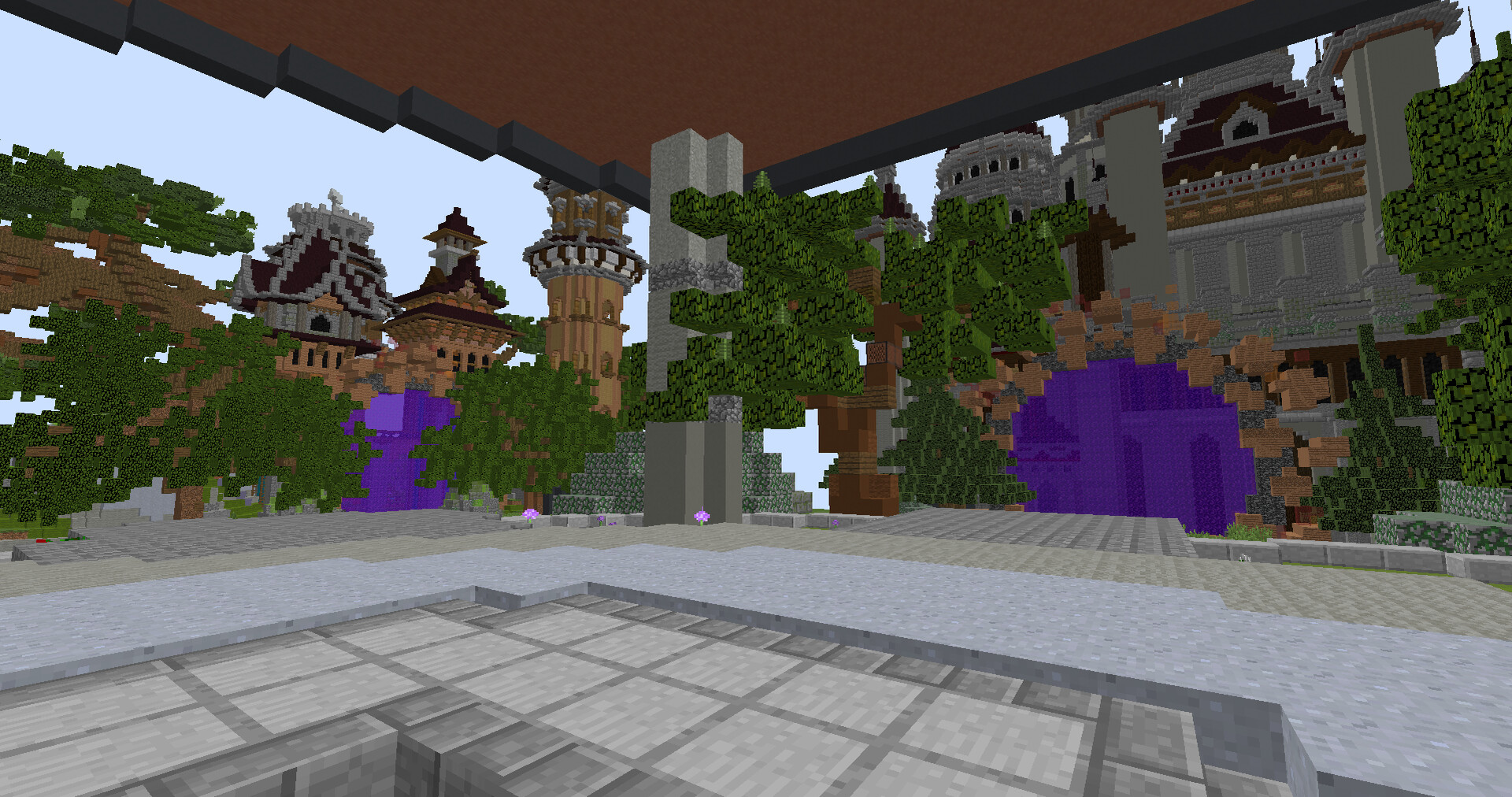 Floating Hub Minecraft Map