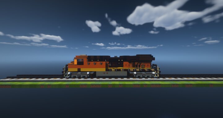 BNSF GE ES44AC Minecraft Map