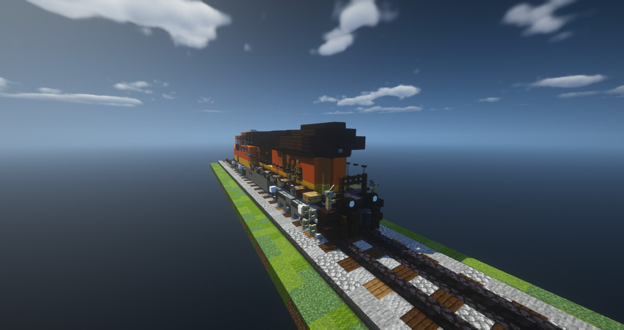BNSF GE ES44AC Minecraft Map
