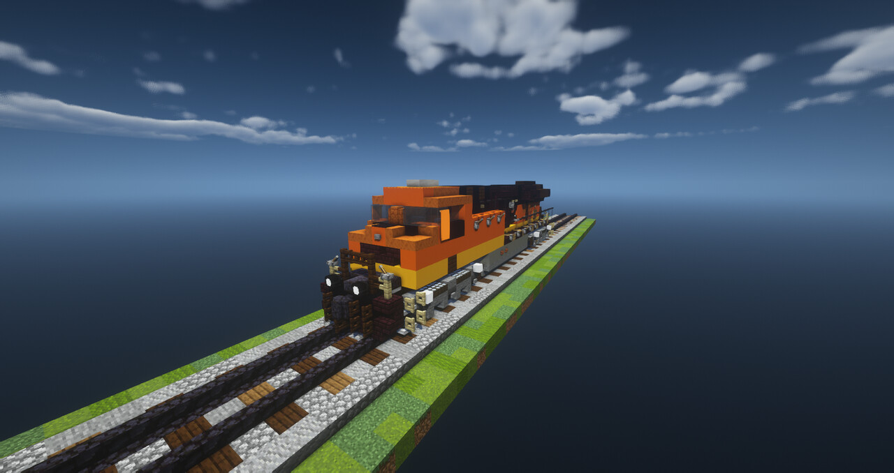 BNSF GE ES44AC Minecraft Map