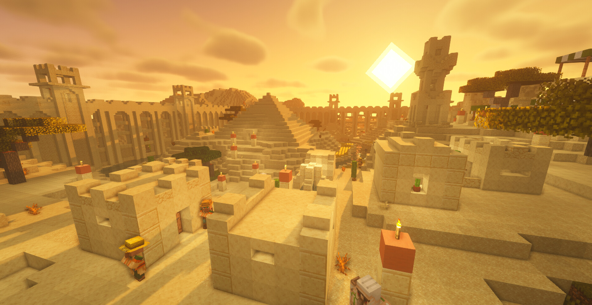 🌵 Desert world V2 🌵 Minecraft Map