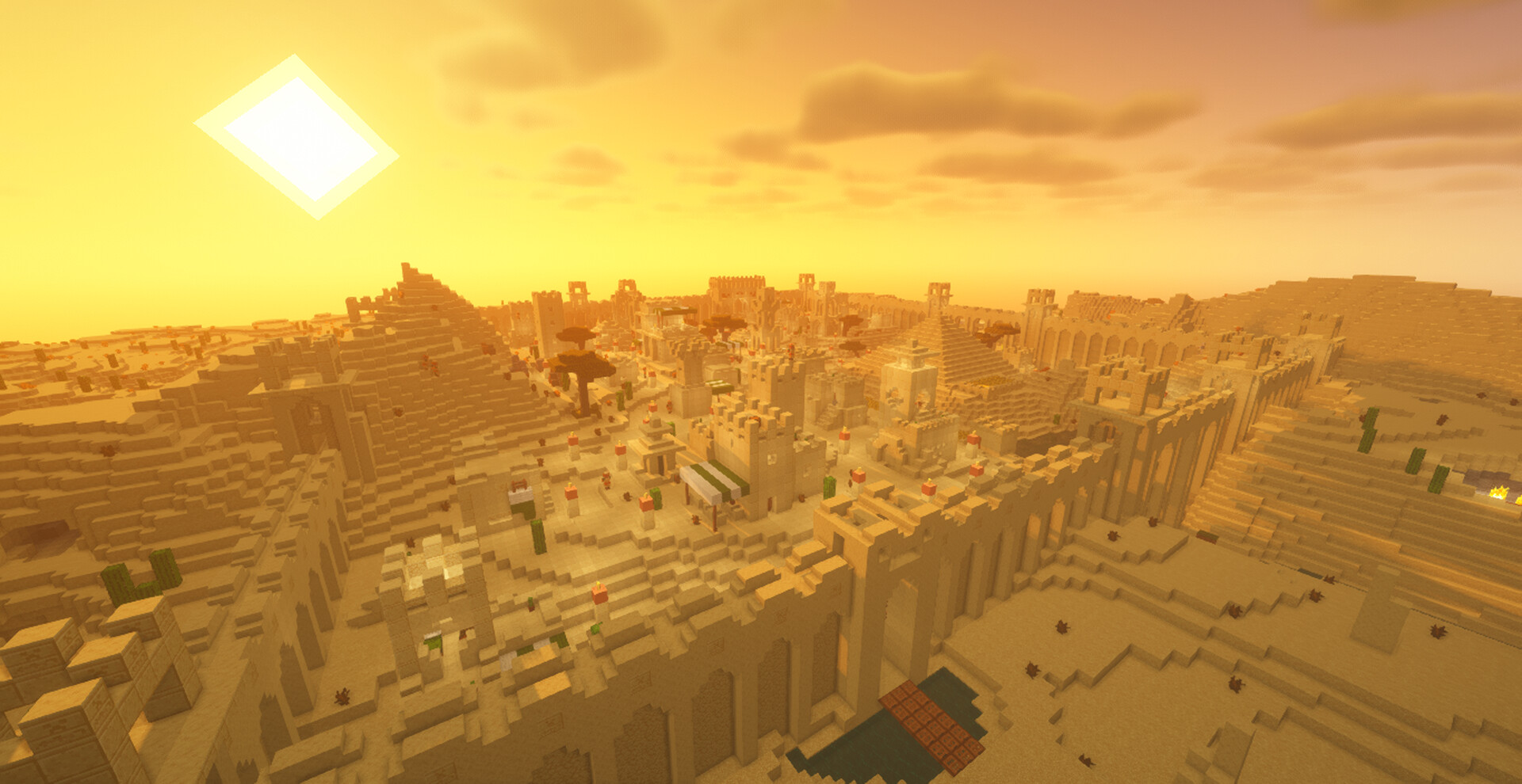 🌵 Desert world V2 🌵 Minecraft Map