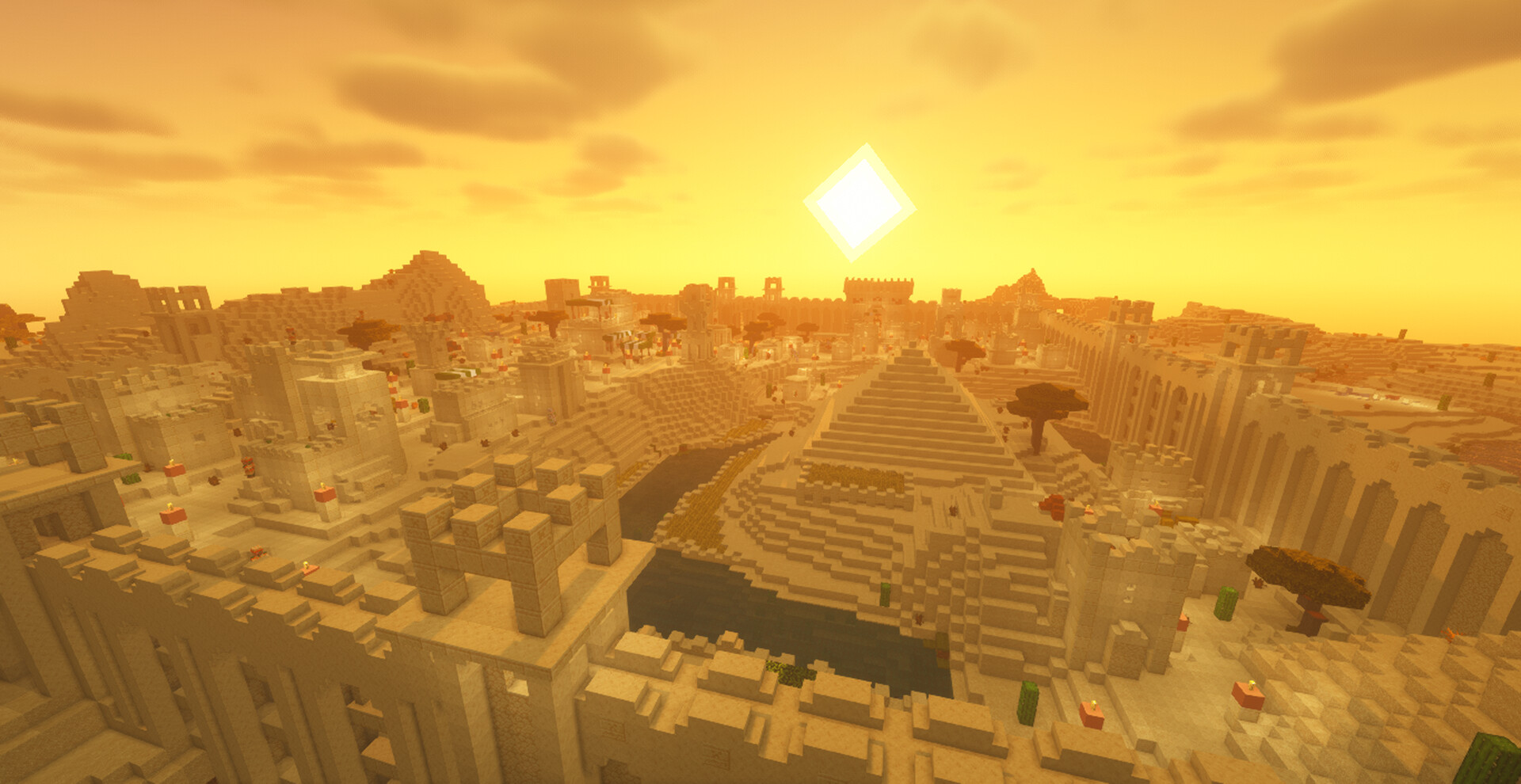 🌵 Desert world V2 🌵 Minecraft Map