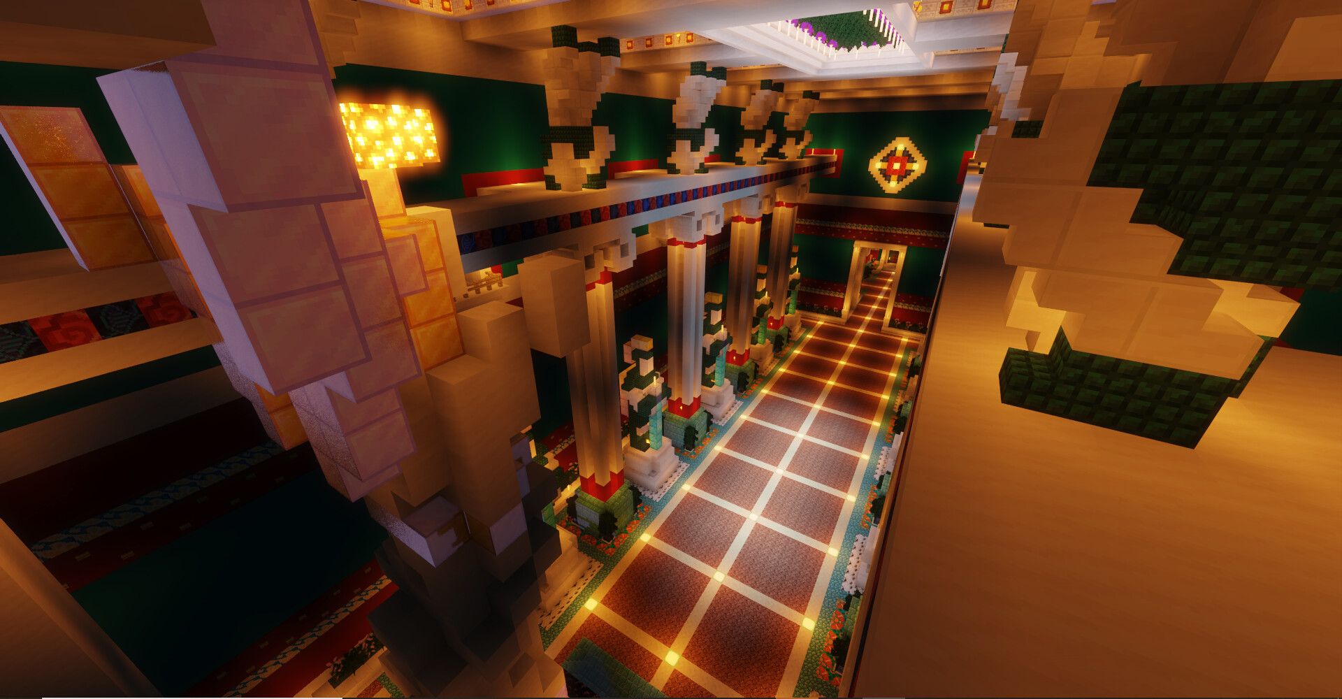 Greek Temple of Artemis / Wonder of the Ancient World Minecraft Map