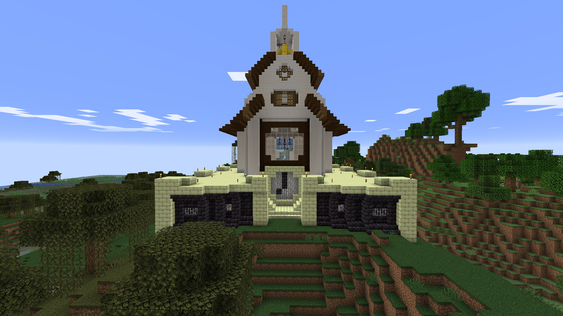 Courthouse with a Dungeon! Minecraft Map