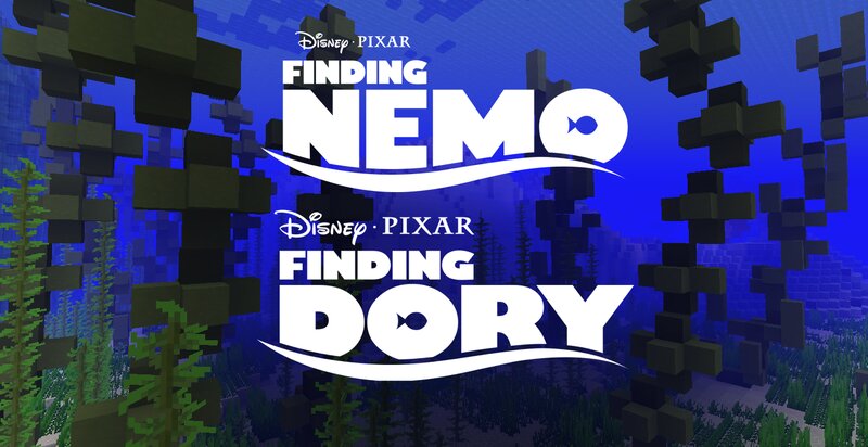 🐚 Finding Nemo & Finding Dory - Coral Reef 🐠 Minecraft Map