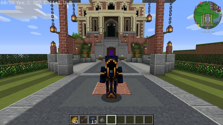 Hermitcraft Season 7(In Progress) but has some builds. Minecraft Map