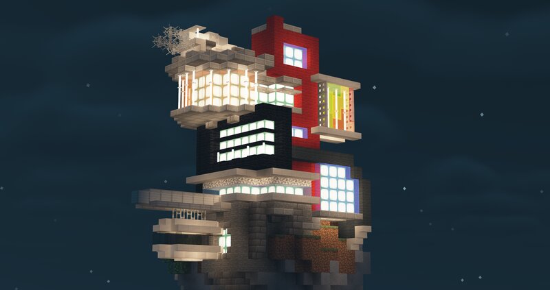 ☁️ 3 Starter Island Skyblock ☁️ -⛩️Japan | 🔱Greek | 🌃CyberPunk ...