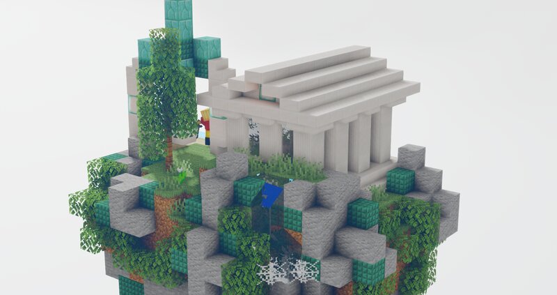 ☁️ 3 Starter Island Skyblock ☁️ -⛩️Japan | 🔱Greek | 🌃CyberPunk ...