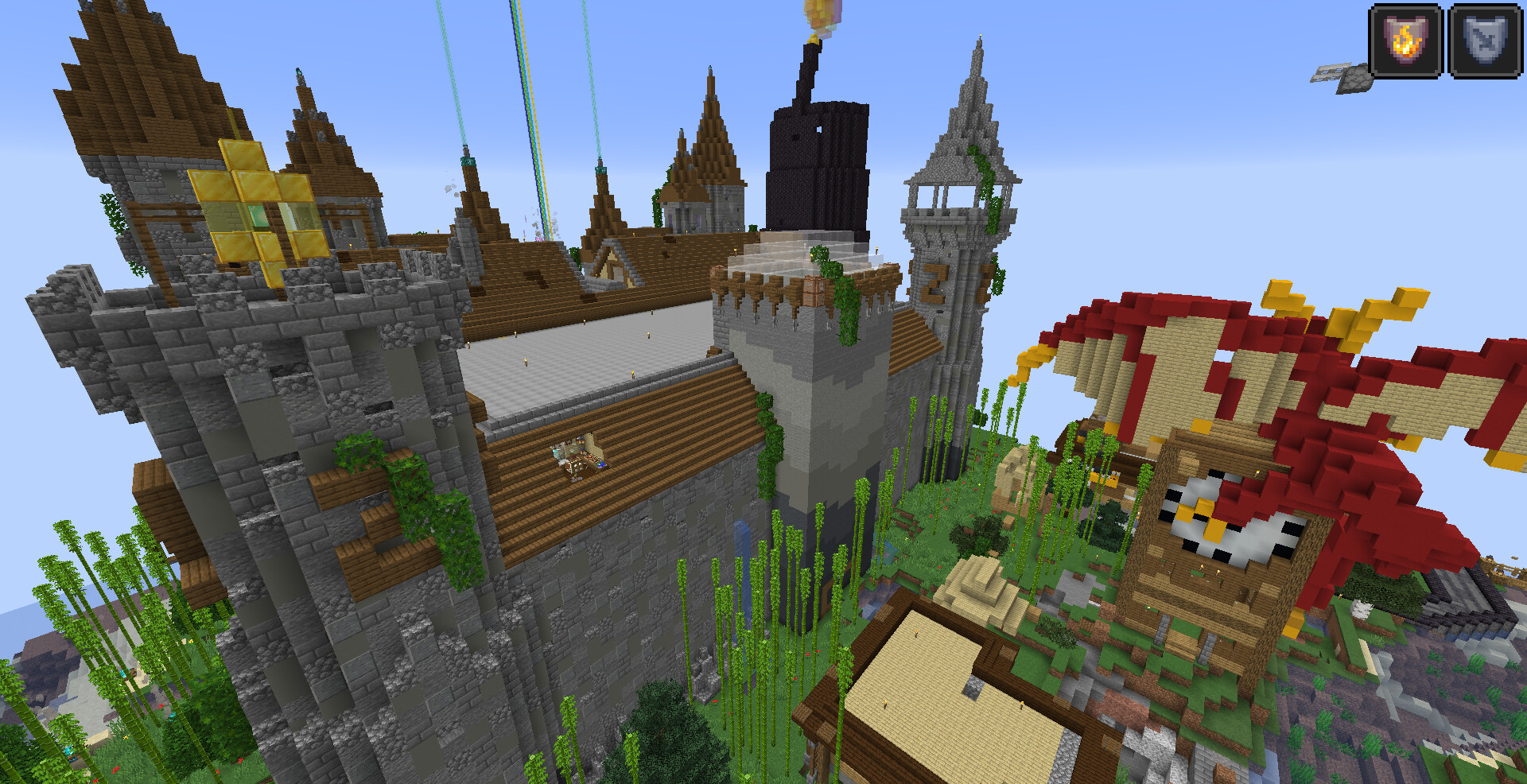 The fortress (castle) Minecraft Map