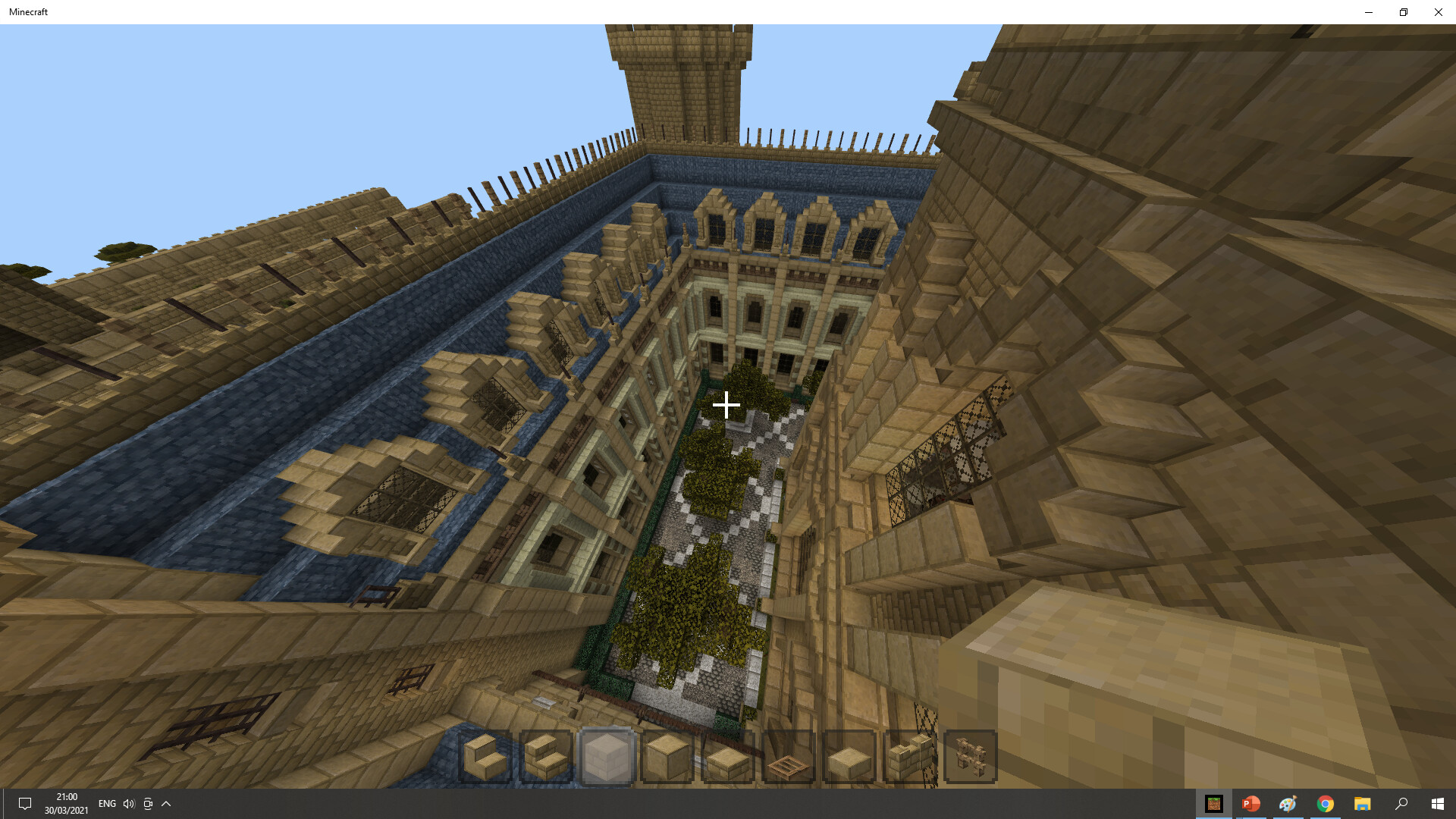 a castle ( it looks good!) Minecraft Map