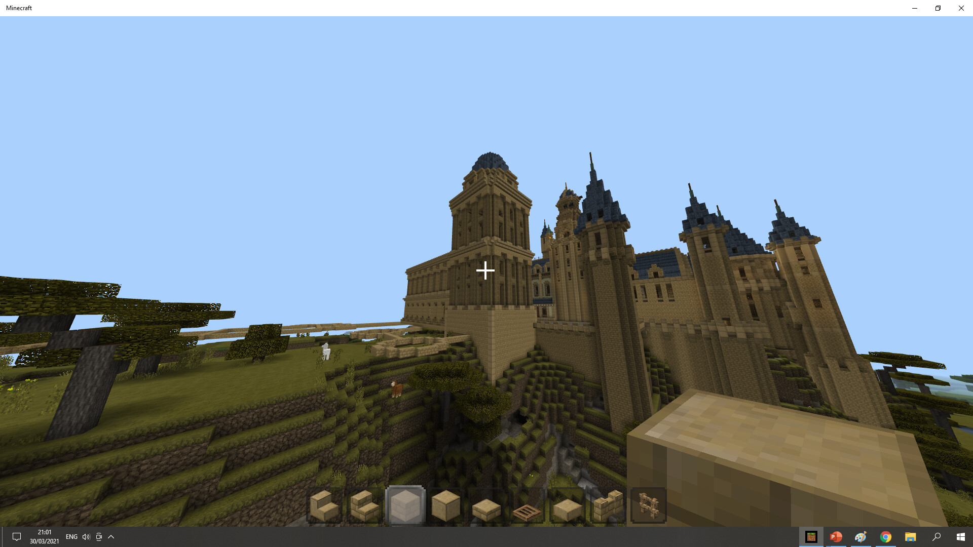 a castle ( it looks good!) Minecraft Map