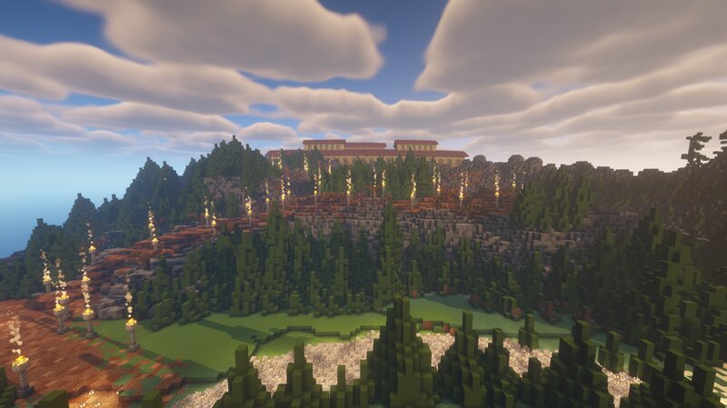 I Recreated Ancient Greece in Minecraft! Minecraft Map