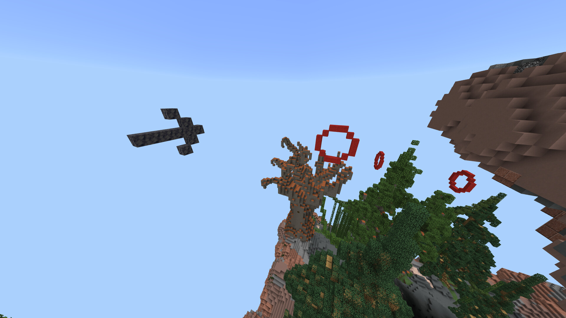 Haunted Mansion Elytra Course Minecraft Map