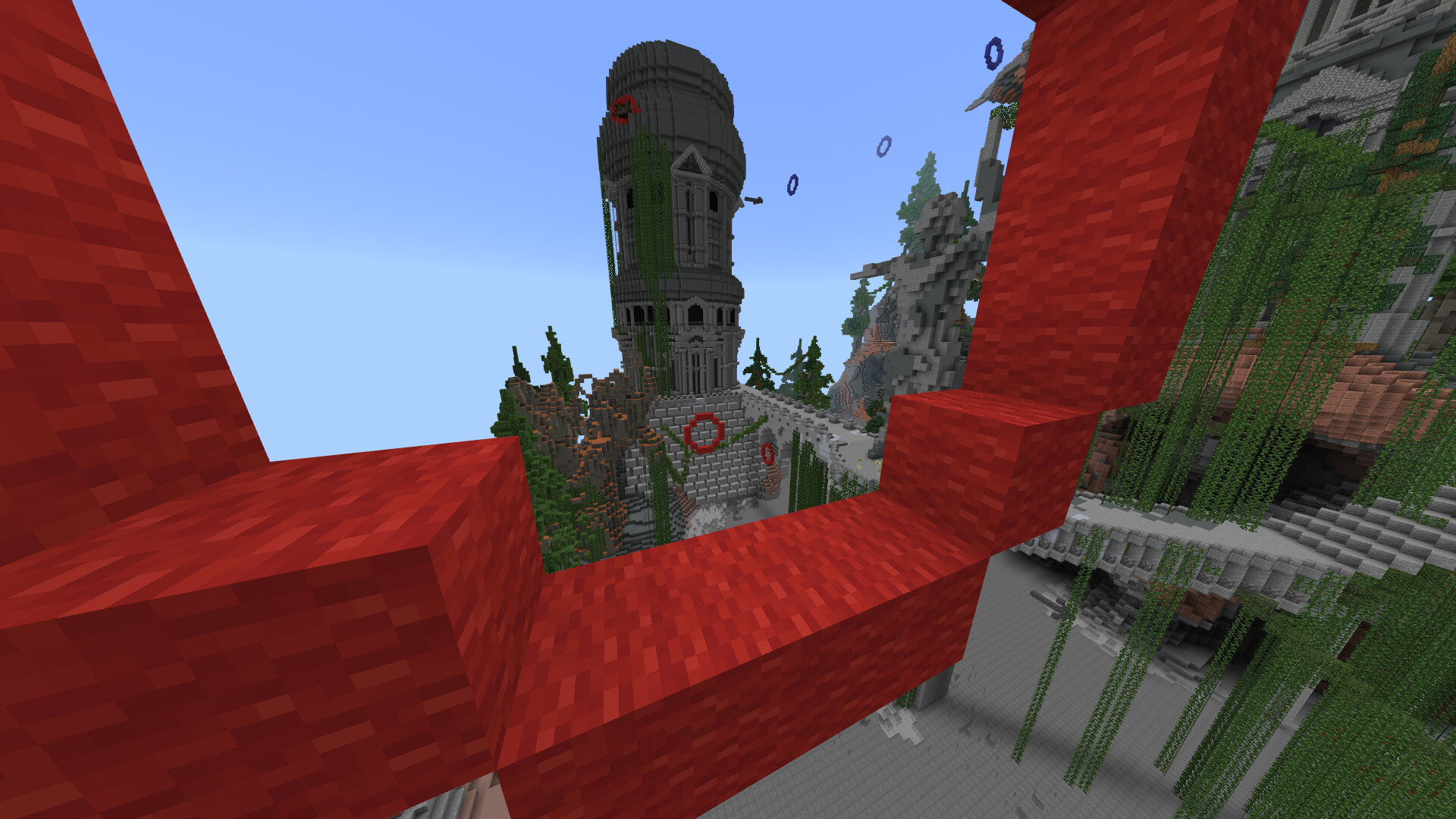 Haunted Mansion Elytra Course Minecraft Map