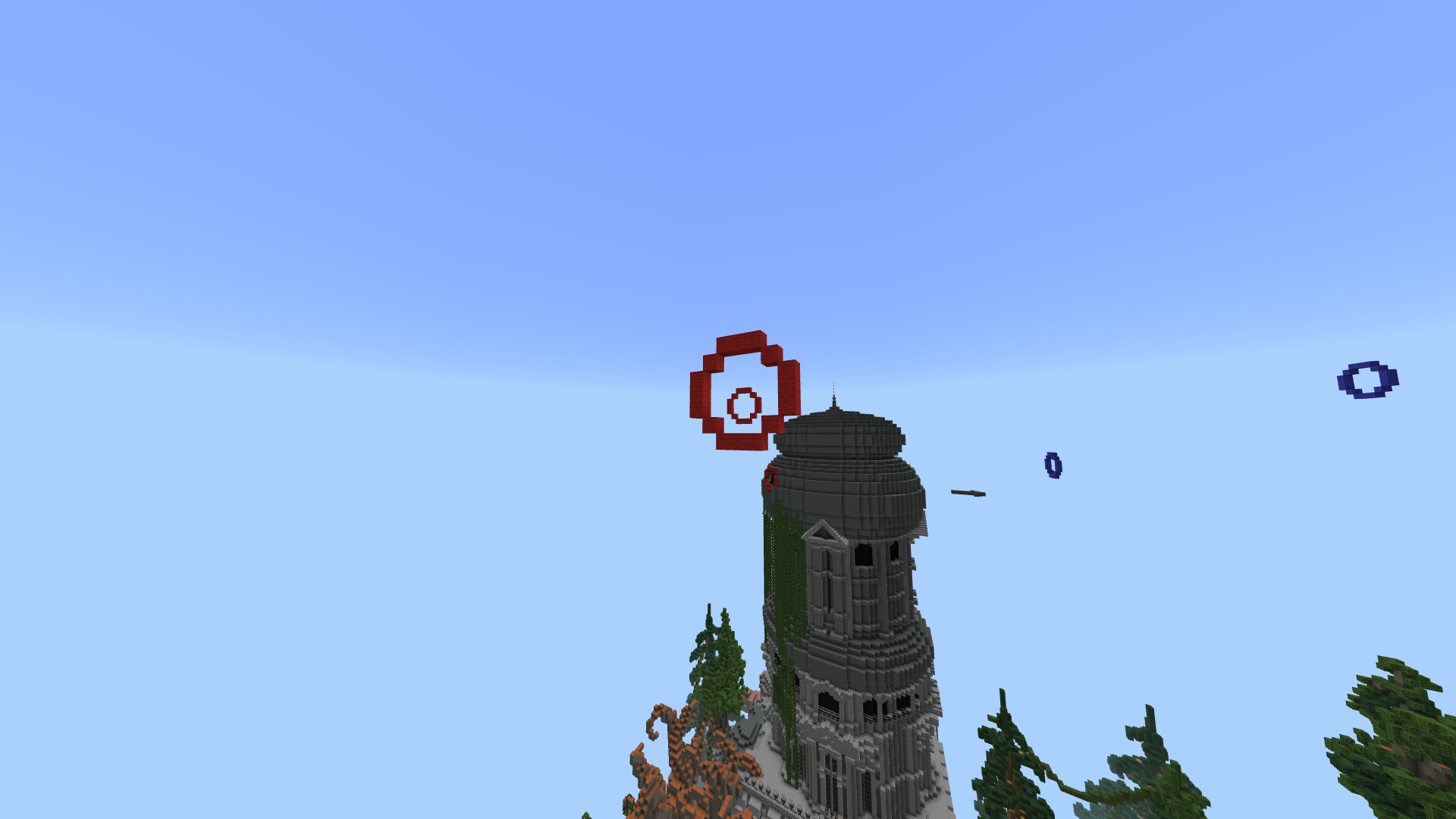 Haunted Mansion Elytra Course Minecraft Map